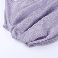 China OEM maufactory Summer newpolyester sleeveless parties sexy slim hot girl stereo flower design hanging neck top suits for sale