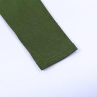 China OEM maufactory Casual Top Female Autumn Polyester Long Sleeve Sexy Circular Babes U Collar T Shirts for sale