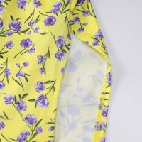 China OEM  maufactory European and American printed flower sleeveless  sling long skirt sexy back strap for sale