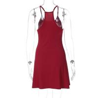 China OEMmaufactory  European American Style Summer Polyester Short Skirt Set Women for sale