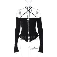 China OEM maufactory Women'S Clothing Polyester Cotton Custom Apparel Long Sleeve Sexy Skirts for sale