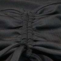 China OEM maufactory  Polyester maufactory Cross Border Women'S European American Vedic Tie Dress Hollow Short Sleeved for sale