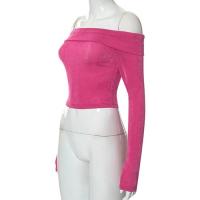 China OEM maufactory  European maufactory American Women'S Polyester One Shoulder Long Sleeve Clothing OEM for sale