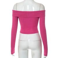 China OEM maufactory  European maufactory American Women'S Polyester One Shoulder Long Sleeve Clothing OEM for sale