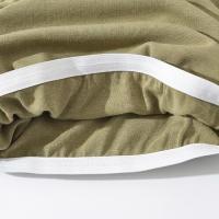 China OEM maufactory U Collar Long Sleeved T Shirt Female 22 Autumn Polyester Hot Girl for sale
