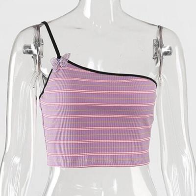 China OEM maufactory European and American style polyesterlong -sleeved V -neck loose band -dyeing printed short T -shirt w for sale