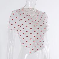 China OEM Women'S Clothing Spring And Summer INS Button Exposed Navel Short for sale