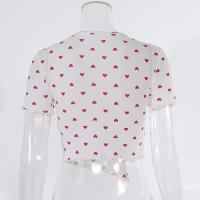 China OEM Women'S Clothing Spring And Summer INS Button Exposed Navel Short for sale