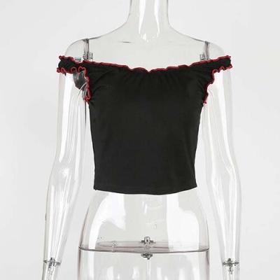 China OEM European And American Style Women'S Clothing Summer T -Shirt Vests Round Neck for sale