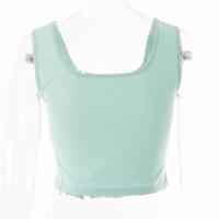 China OEM European And American Small Vests Female Sexy Umbilical Jackets for sale