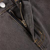 China OEM maufactory new European and American women's clothing casual commute love hollow straight tube slim jeans tro for sale