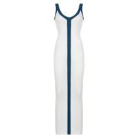 China OEM manufactory 2023 Cross -border European and American  V -line low -necked sleeveless slim temperament for sale