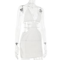 China OEM maufactory Europe and the United States 2023 spring and summer new knit sweater dress sexy pure desire hot girl for sale