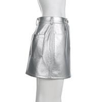 China OEM Autumn Street Tide PU Leather Skirt European American Hot Girls Style for sale