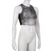 China OEM Gajie Sports Hot Silver Contrasting Casual Sleeveless Vest Spring And Summer for sale