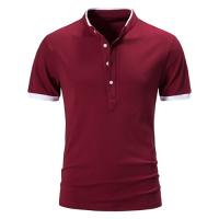 China OEM Foreign Trade Summer Men'S Casual Short Sleeved T -Shirt Basic Pure Color for sale
