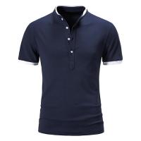 China OEM Foreign Trade Summer Men'S Casual Short Sleeved T -Shirt Basic Pure Color for sale