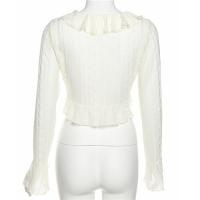 China OEM Spring Women'S Solid Color Slim Fitting Navel Fashion European And American Style for sale
