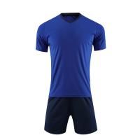 China Oem Factory Manufacturer Custom Logo Mercerized Cotton Sports Team Jerseys Breathable Football Uniform Suit for sale