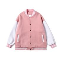 China Boys Cotton Baseball Varsity Jackets Loose Spring Autumn Jacket Men's for sale
