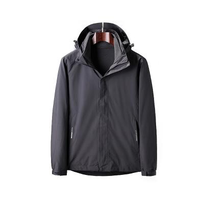 China Full Zip Outdoor Windbreaker Jacket Winter Snow Coat Men'S Hooded Jacket With Pockets for sale