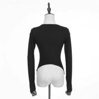 China Solid Color Full Zipper Bespoke Sweaters Long Sleeve Women Sexy Knitted Outerwear for sale