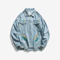 China OEM Custom Logo Label Long Sleeve Jacket Denim Clothing Manufacturer Low MOQ for sale