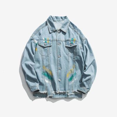 China OEM Custom Logo Label Long Sleeve Jacket Denim Clothing Manufacturer Low MOQ for sale