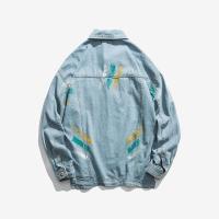 China OEM Custom Logo Label Long Sleeve Jacket Denim Clothing Manufacturer Low MOQ for sale
