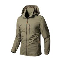 China Oem Factory Manufacturer Custom Logo Breathable Water Resistance Jacket Men'S Spring Autumn Outdoor Sports Jacket for sale