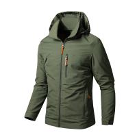 China Oem Factory Manufacturer Custom Logo Breathable Water Resistance Jacket Men'S Spring Autumn Outdoor Sports Jacket for sale
