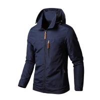 China Oem Factory Manufacturer Custom Logo Breathable Water Resistance Jacket Men'S Spring Autumn Outdoor Sports Jacket for sale