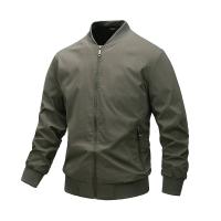 China Oem Factory Manufacturer Custom Logo Windbreaker Spring Fall Full Zip Outwear Casual Thin Coat for sale
