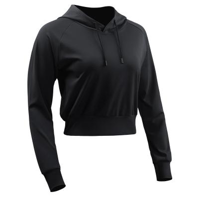 China Oem Factory Manufacturer Custom Logo Zipper Crop Top with High Waist Breathable  Yoga  Athletic Jacket for sale