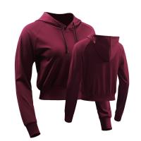 China Oem Factory Manufacturer Custom Logo Zipper Crop Top with High Waist Breathable  Yoga  Athletic Jacket for sale