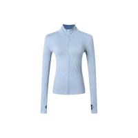 China Oem Factory Manufacturer Custom Logo Full Zip Athletic Jacket Women Workout Jacket for sale