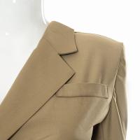 China Oem Factory Manufacturer Custom Logo Solid Suit Jacket One-Shoulder Single Long-Sleeved  Women Fancy coats for sale