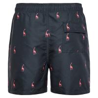 China Oem Factory Manufacturer Custom Logo Drawstring Beach Surf Shorts Printed Giraffe Graphic Sleep Pajama Shorts for sale