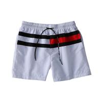 China Oem Factory Manufacturer Custom Logo Striped Men Exercise Shorts Quick Dry Youth Fitness Shorts for sale