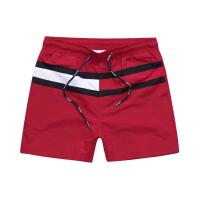 China Oem Factory Manufacturer Custom Logo Striped Men Exercise Shorts Quick Dry Youth Fitness Shorts for sale