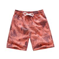China Oem Factory Manufacturer Custom Logo Quick Dry Drawstring Child Beach Surf Shorts for sale