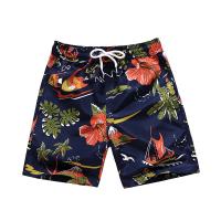 China Oem Factory Manufacturer Custom Logo Quick Dry Drawstring Child Beach Surf Shorts for sale