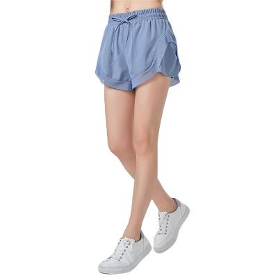 China Oem Factory Manufacturer Custom Logo Workout Gym Jogging  Women's Sports Yoga Training Running  Shorts for sale