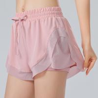 China Oem Factory Manufacturer Custom Logo Workout Gym Jogging  Women's Sports Yoga Training Running  Shorts for sale