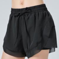 China Oem Factory Manufacturer Custom Logo Workout Gym Jogging  Women's Sports Yoga Training Running  Shorts for sale