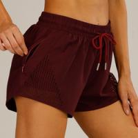 China Oem Factory Manufacturer Custom Logo Summer Women'S  Exercise Youth Double-Layer  Fitness Quick Dry Shorts for sale