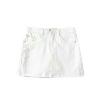 China Oem Factory Manufacturer Custom Logo Flexible Mini Denim High Waisted Skirts With Built In Shorts for sale