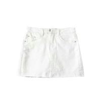 China Oem Factory Manufacturer Custom Logo Flexible Mini Denim High Waisted Skirts With Built In Shorts for sale