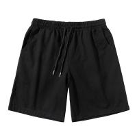 China Oem Factory Manufacturer Custom Logo Elastic Waistband Shorts Soft 100% Cotton Swim Shorts for sale