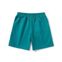 China Oem Factory Manufacturer Custom Logo Elastic Waistband Shorts Soft 100% Cotton Swim Shorts for sale